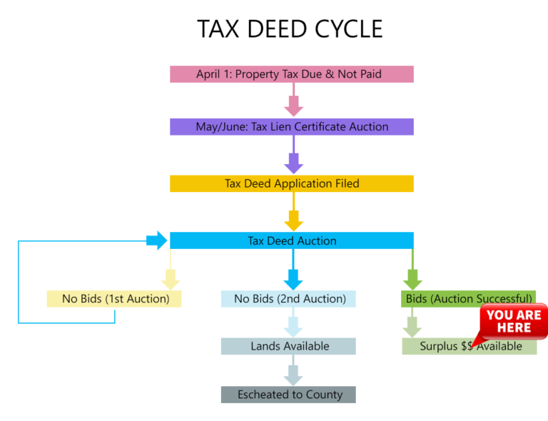 Tax Deed Cycle – Tax Auction Surplus